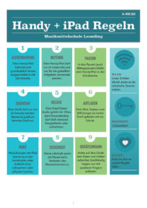 iPad + Handy Regeln - MS Leonding